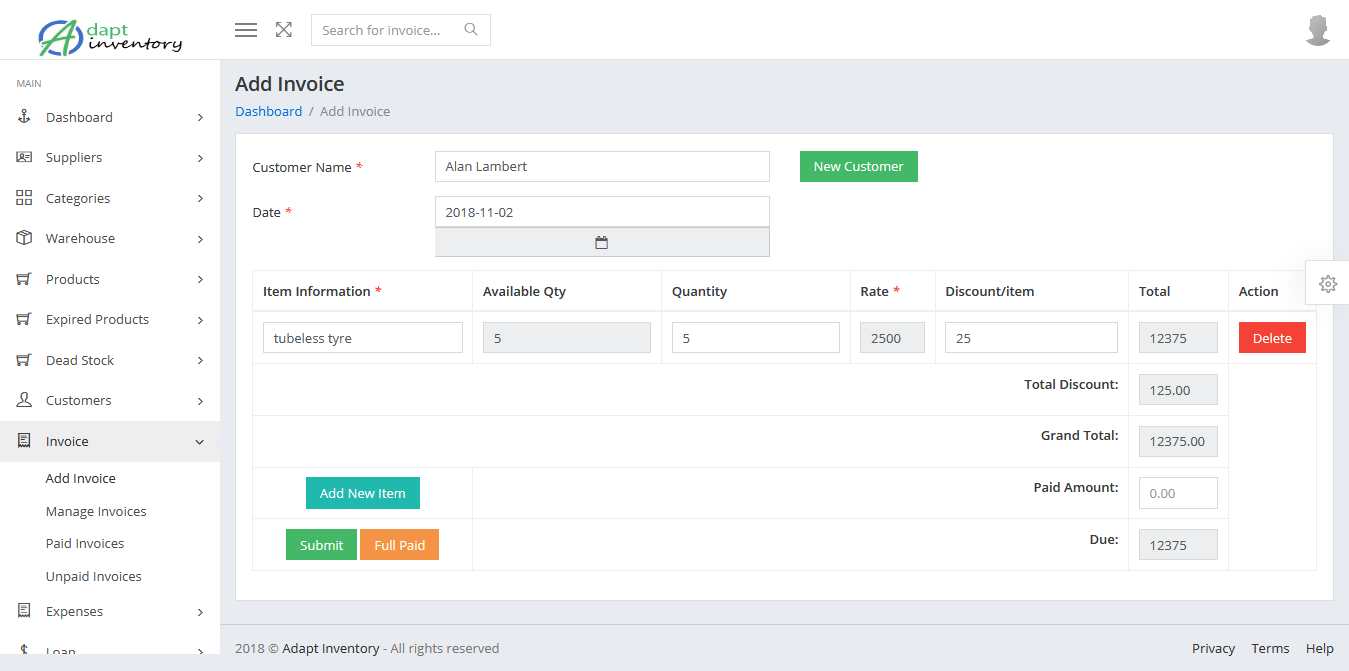 Adapt Inventory Management System by wp-mage | CodeCanyon